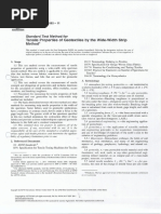 Astm D 4595 - 17 | PDF | Strength Of Materials | Ultimate Tensile Strength