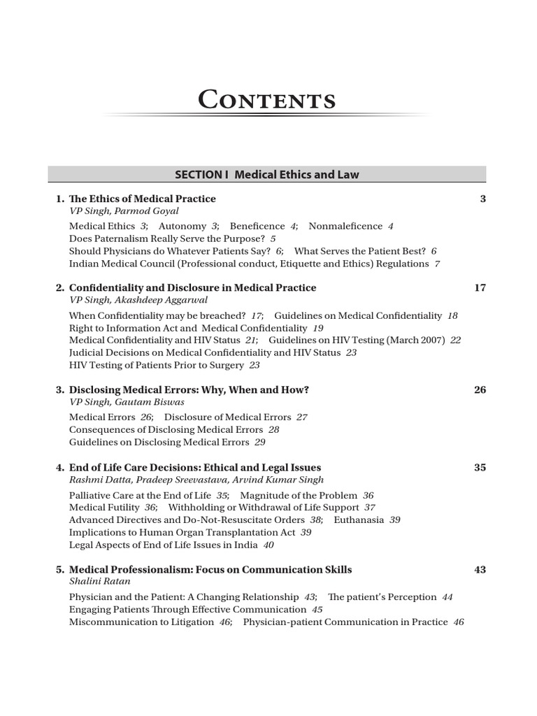 Medicolegal Book Contents | PDF | Medical Malpractice In The United ...
