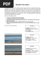 WMO Sea State Code | PDF