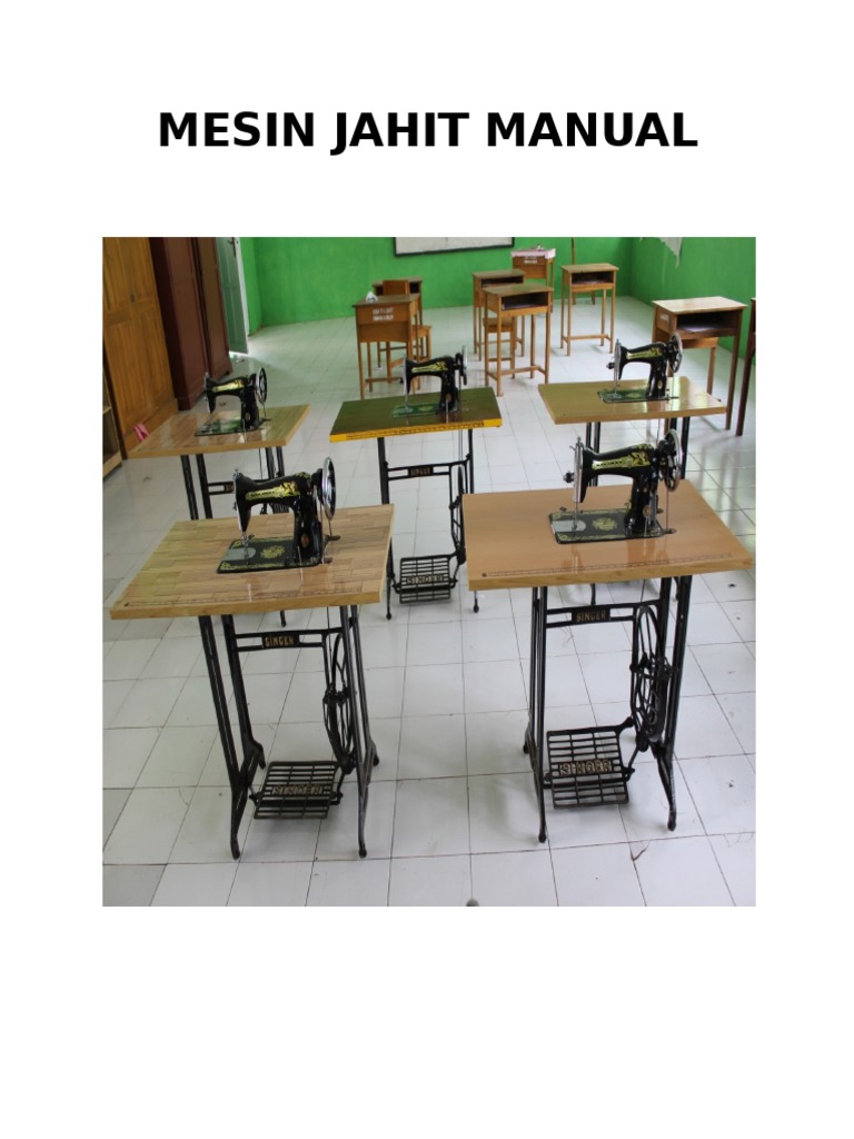 Manual Jahit | PDF
