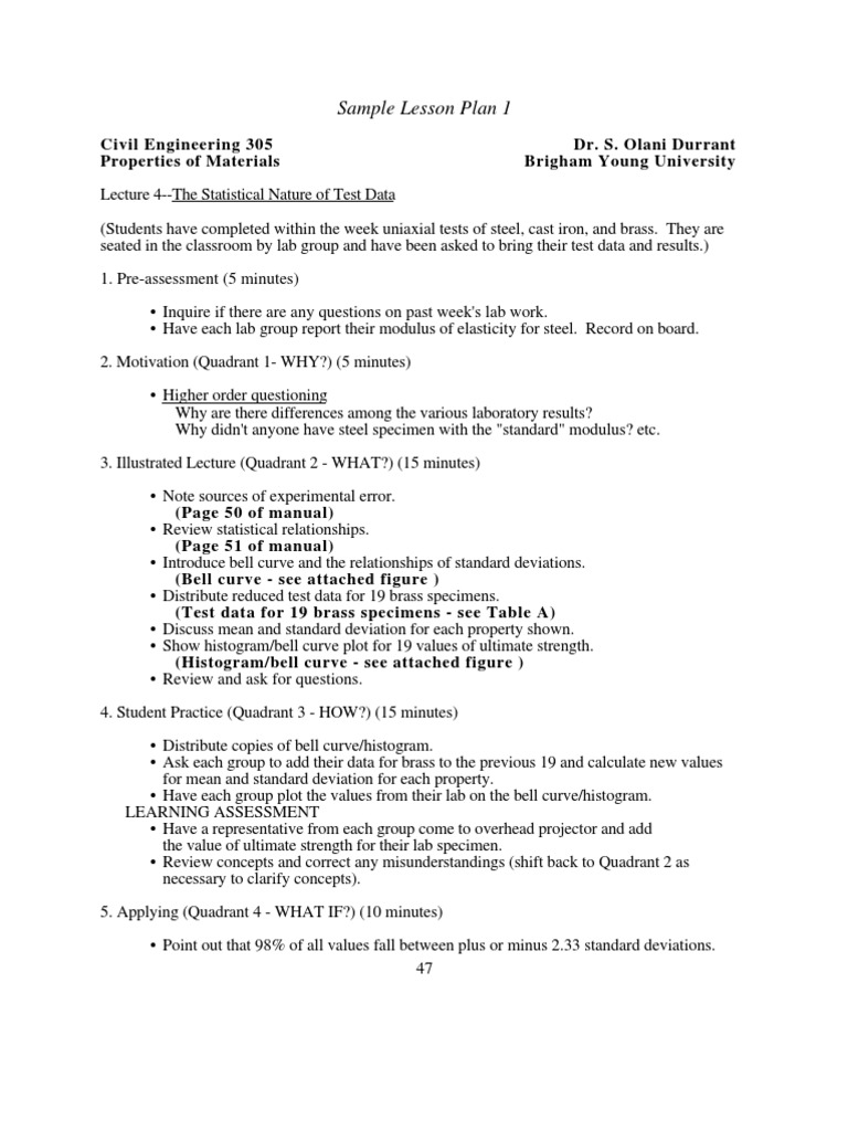4MAT Lesson Plans | Boolean Algebra | Strength Of Materials