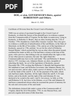 Adverse Claim of Title and Reversion of Estate | PDF | Treaty | Property