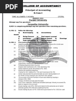 General Journal Practice Questions | PDF | Cheque | Banks