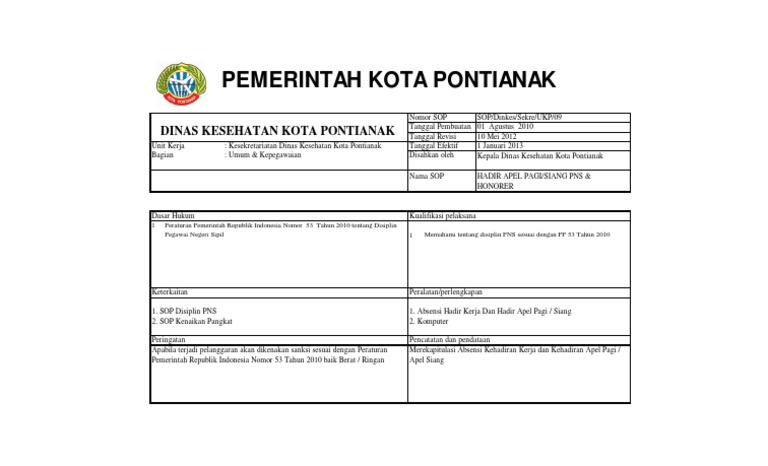 09 - Sop Rekap Absen 1 PDF | PDF | Pengelolaan Keuangan & Uang | Gaya Hidup