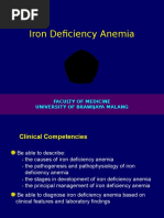 Calculating Iron Deficit with Ganzoni's Formula | PDF