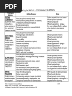 Bells Test | PDF | Neuropsychology | Cognition