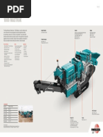 Powerscreen 1300 Maxtrak Brochure (3e5) | PDF | Manufactured Goods