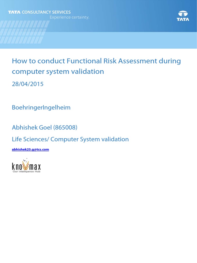 How To Conduct Functional Risk Assessment | PDF | Risk | Risk Assessment