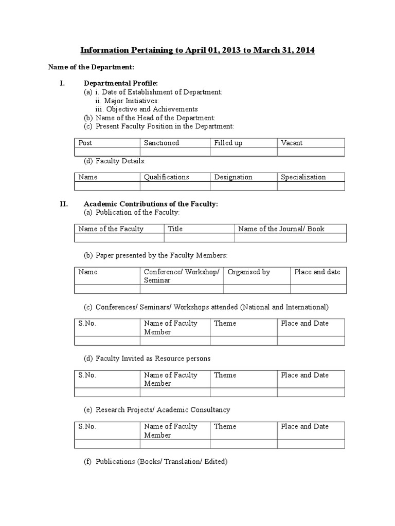 Information Pertaining To April 01, 2013 To March 31, 2014: Name of The ...