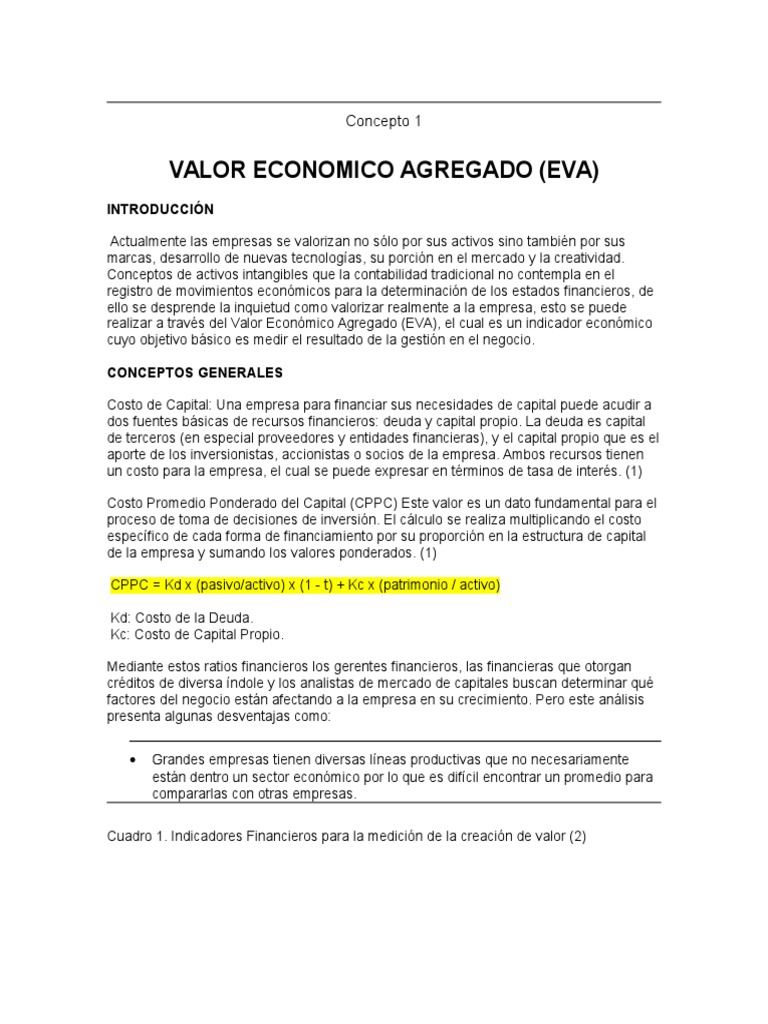 El Eva | PDF | Compartir (Finanzas) | Contabilidad