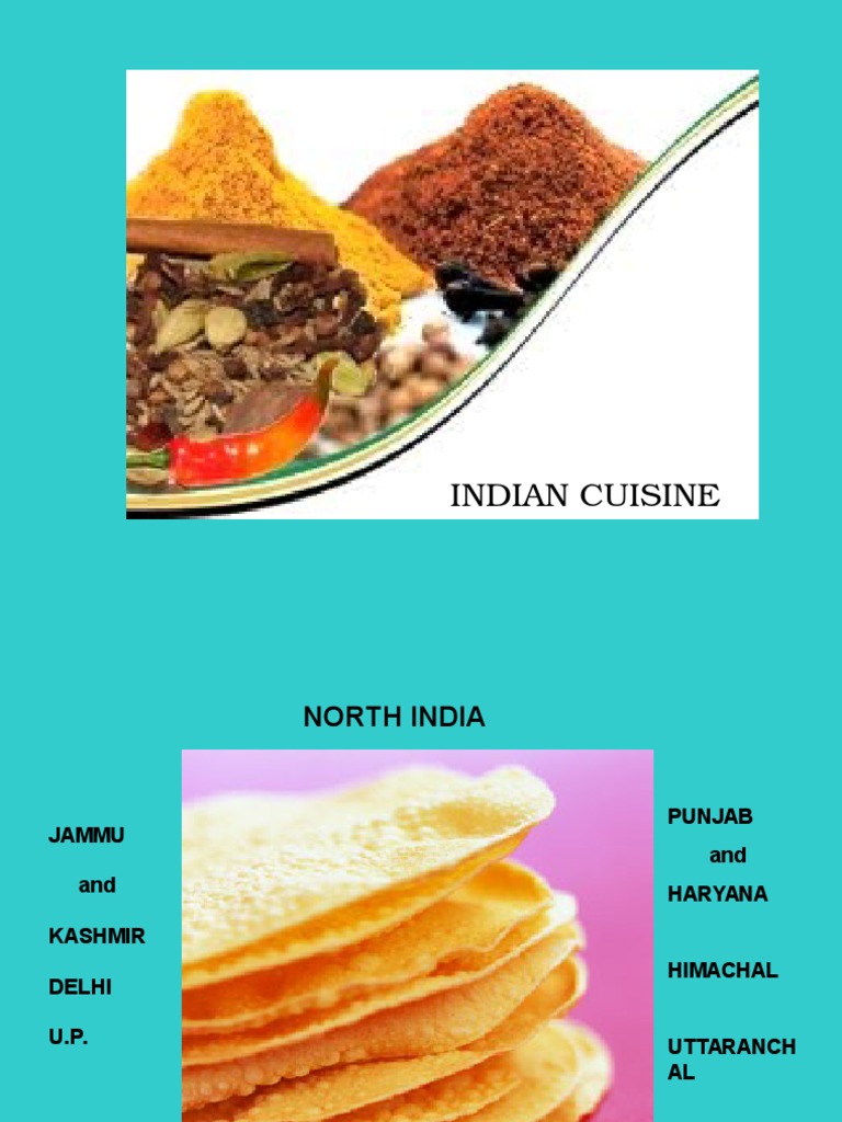 North Indian Cuisine Overview | PDF | Curry | Indian Cuisine