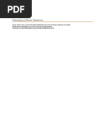 Calgary Emergency Contact Numbers | PDF | Alberta | Hospital And Clinic