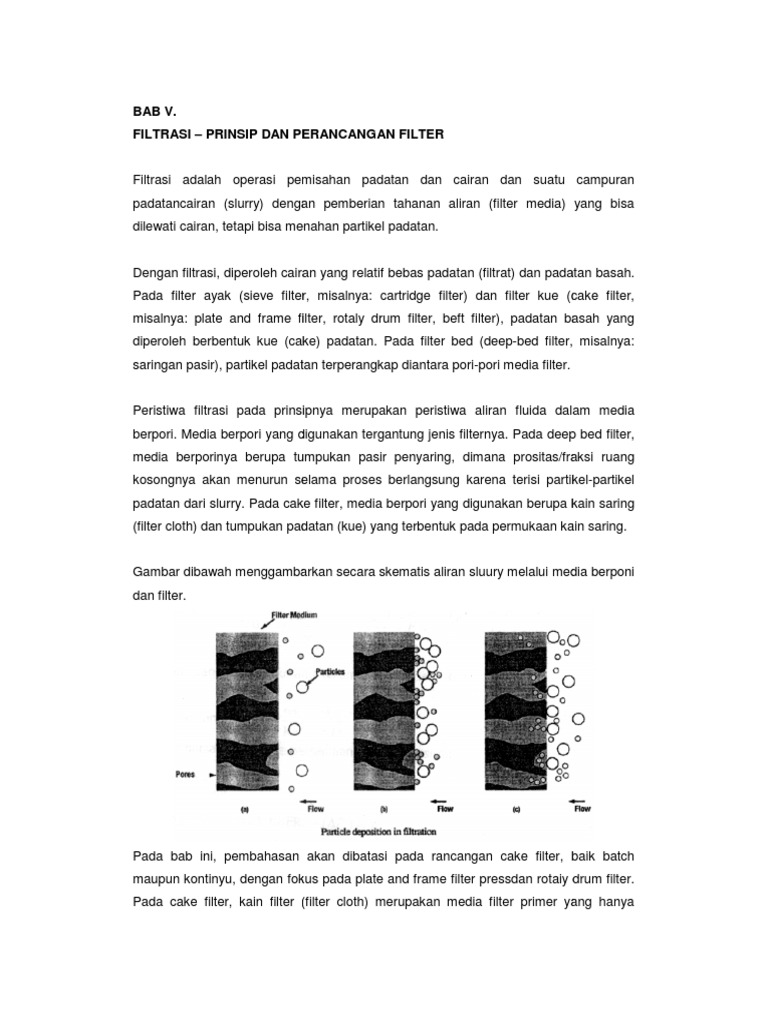 Filtrasi Dan Perancangan Filter | PDF