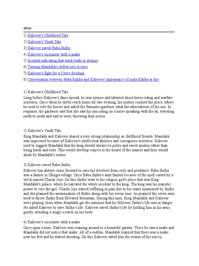 Kaliveer: Stories of Courage and Wisdom Depicting the Life and ...