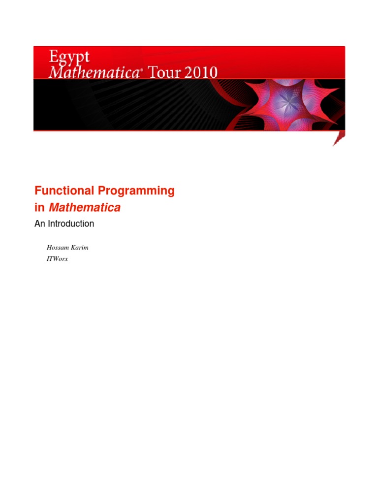 Functional Programming in Mathematica | PDF | Functional Programming ...