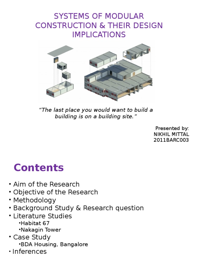 Systems of Prefab | PDF | Modularity | Engineering