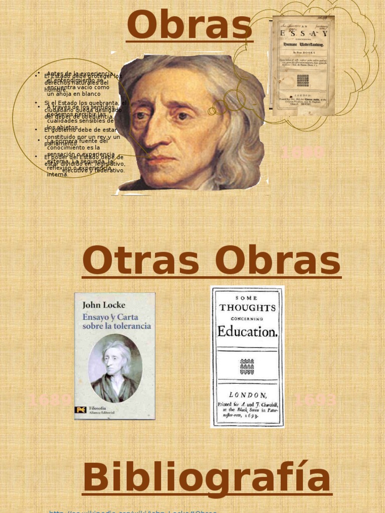 John Locke, Su Obra y Su Vida | PDF