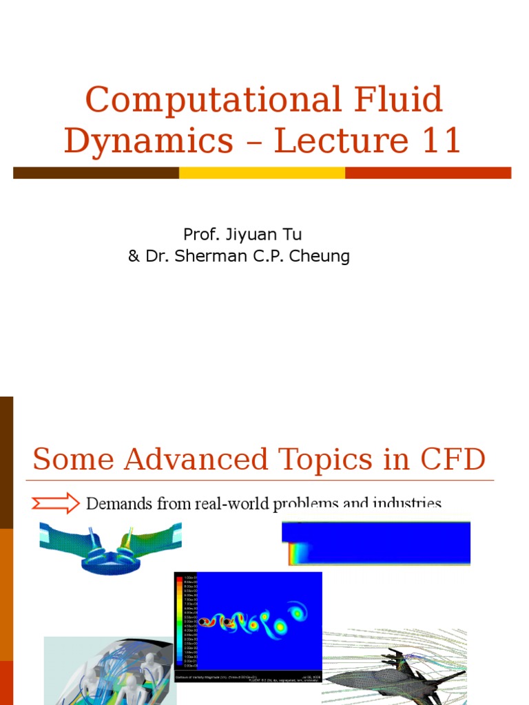 Miet 2394 CFD Lecture 11 | PDF | Combustion | Fluid Dynamics