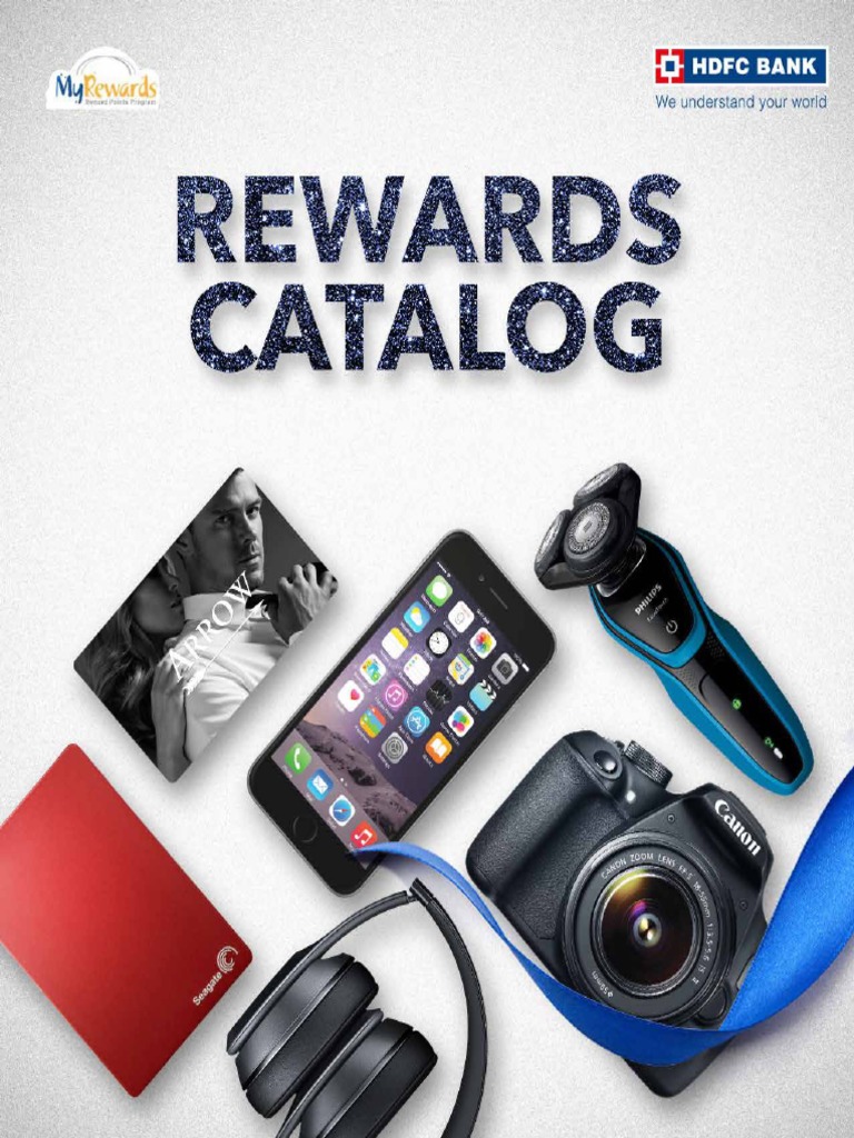 Rewards Catalogue For HDFC Bank Credit Card Mar 16 | PDF