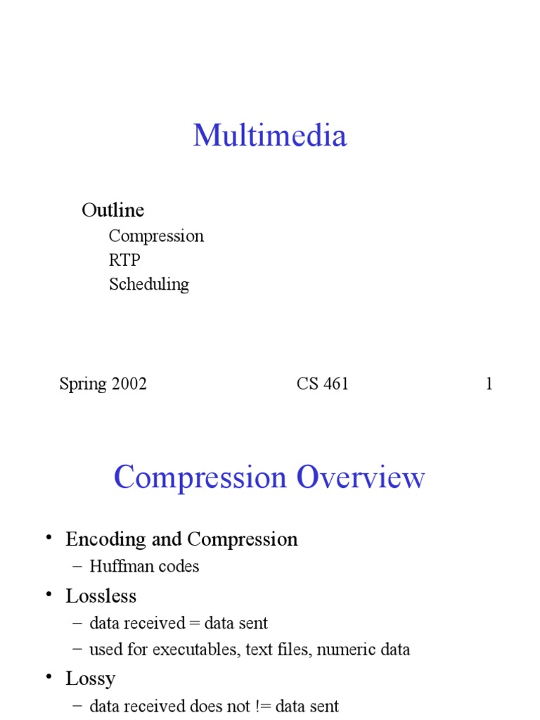 Multimedia | PDF | Data Compression | Electronics