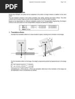 Manual Procedure For Calculate of Lashing | PDF | Angle | Force