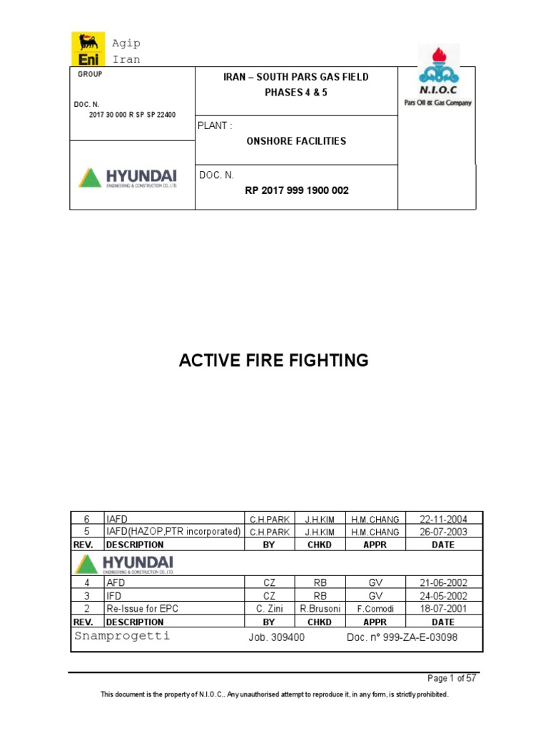 Active Fire Fighting, 4&5 | PDF | Fire Sprinkler System | Firefighting