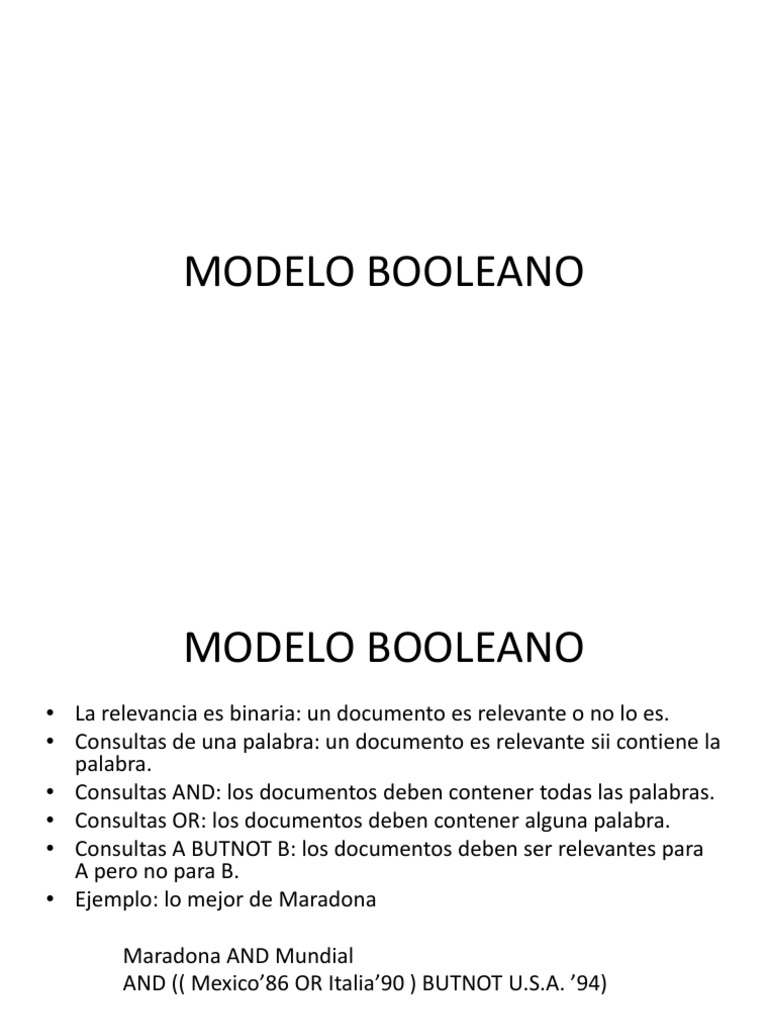 Modelo Booleano | PDF | Ruby (lenguaje de programación) | Programación ...
