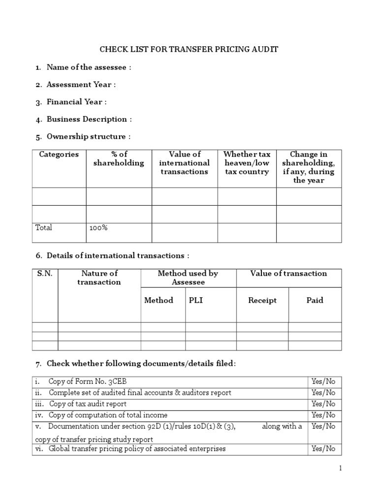 Checklist Proforma | PDF | Payments | Government Finances