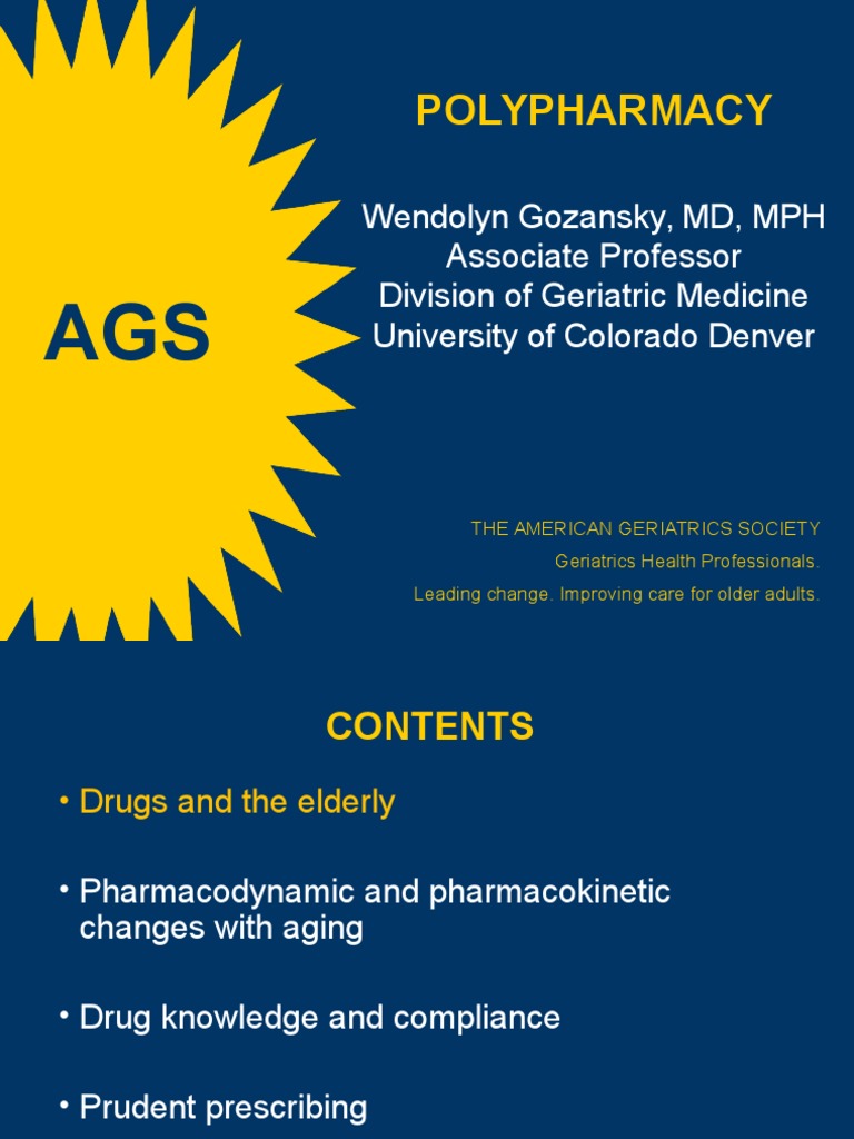 10 Polypharmacy Overview and Principles | PDF | Renal Function | Therapy