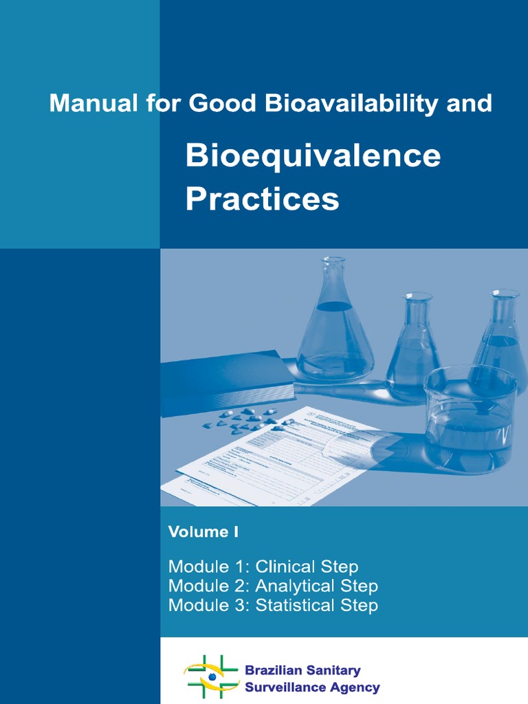 Volume1 Eng Bioavai | PDF | Bioavailability | Clinical Trial