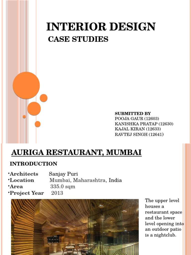 Mumbai Interior Design Case Studies | PDF