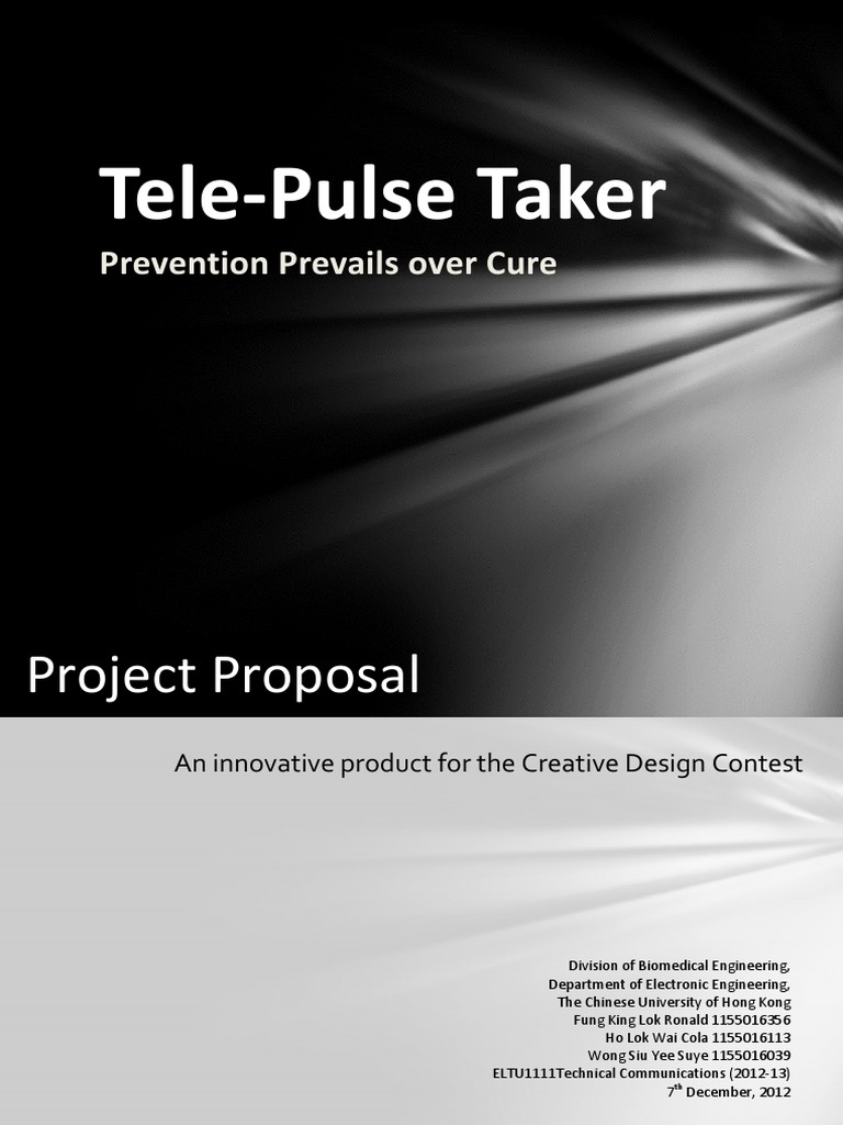 Tele Pulse Taker | PDF | Chronic Condition | Pulse