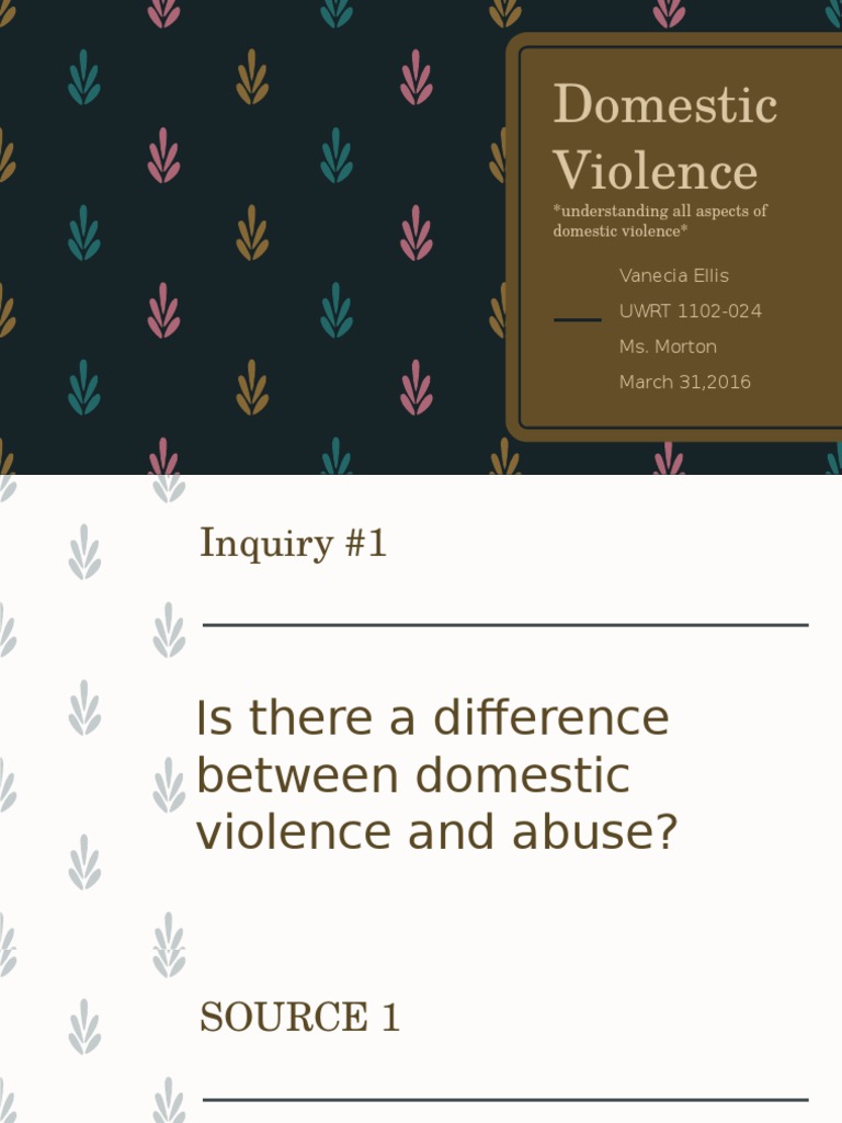 Individual Mind Map | PDF | Domestic Violence | Sexual Assault