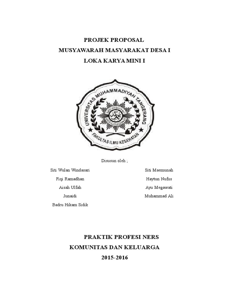 Proposal MMD | PDF | Ilmu Sosial