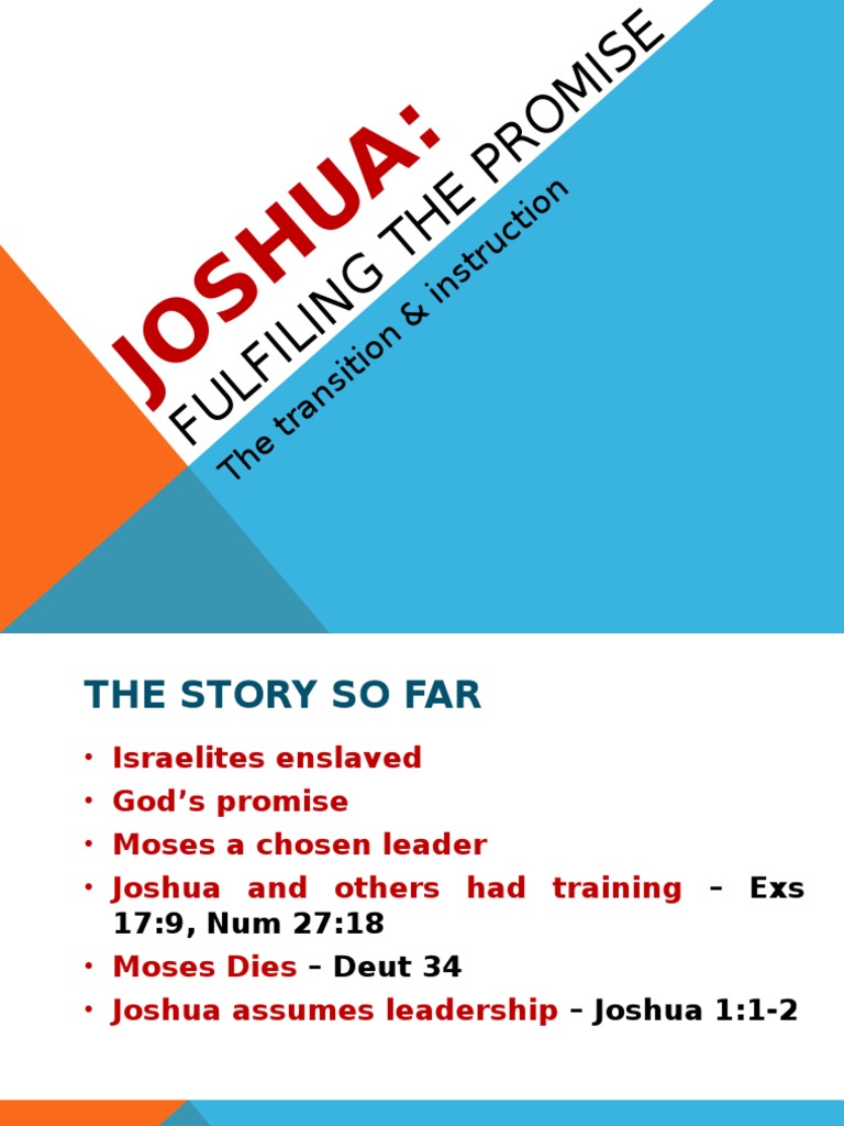 Joshua (The Promise) | PDF