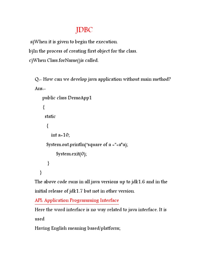 API: Application Programming Interface | PDF | Method (Computer ...