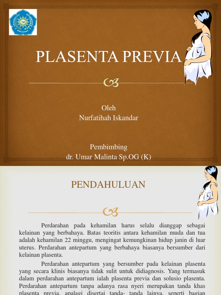 Plasenta Previa | PDF