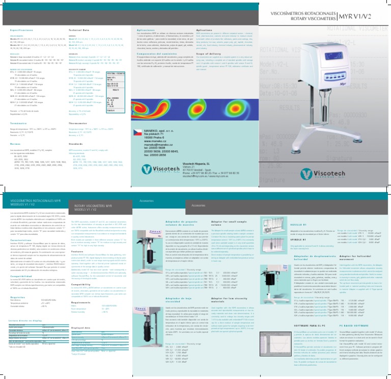Visco Tech | PDF | Viscosidad | Materia suave