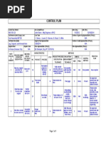 Control Plan | PDF
