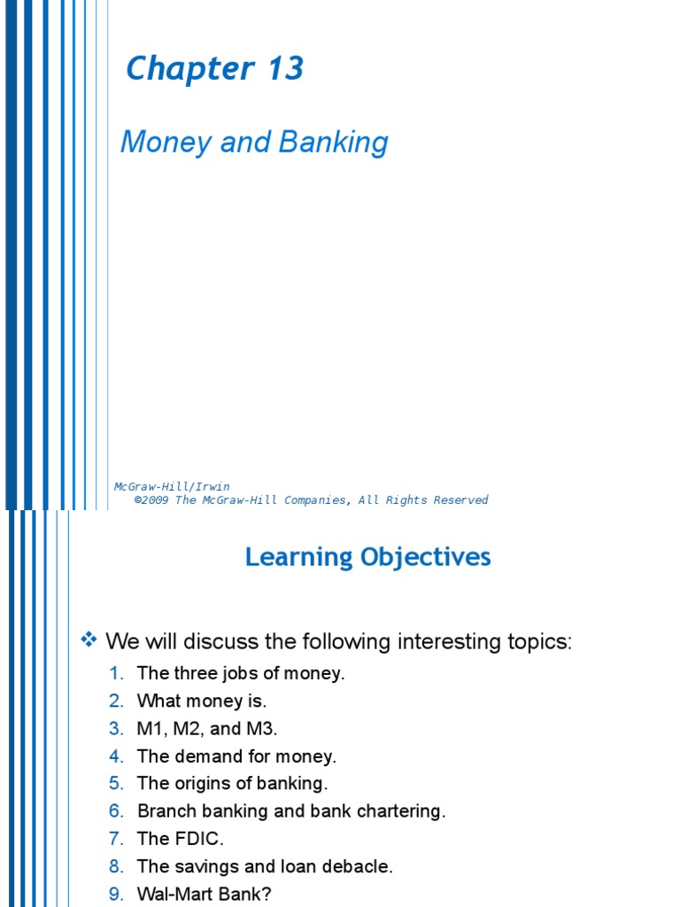 Money and Banking: Mcgraw-Hill/Irwin | PDF | Money Supply | Subprime ...