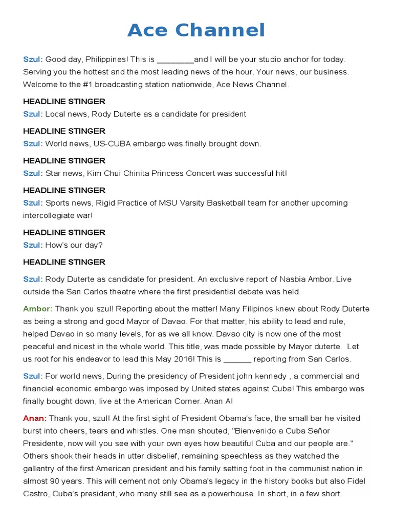 news-broadcasting-script-rodrigo-duterte-politics