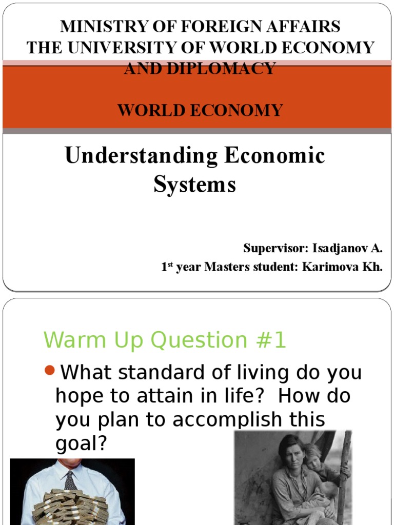 Overview of Economic Systems | PDF | Politics