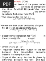 Zero vs First Order Hold in Control Systems | PDF | Signal (Electrical ...