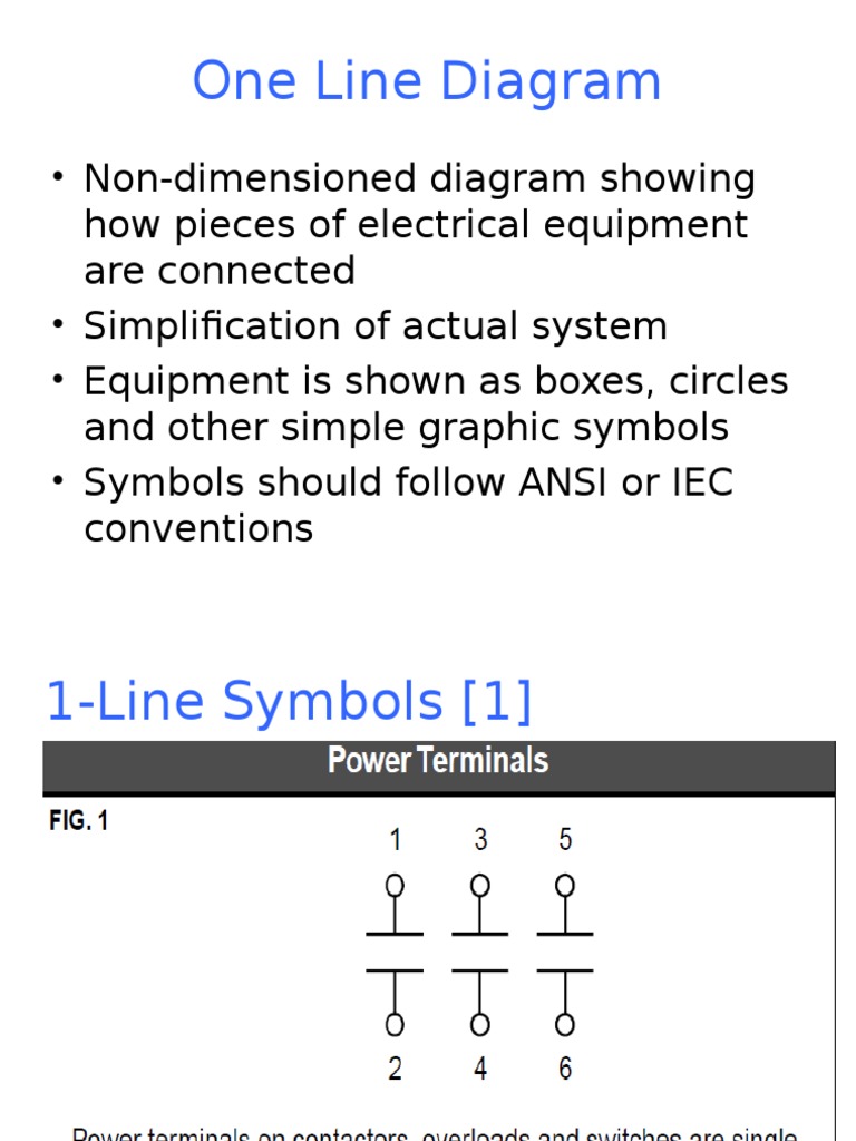 One Line Diagram for Motor Starters | PDF | Computers