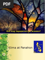 AP Aralin 5 Mga Salik Na May Kinalaman Sa Klima NG Bansa | PDF