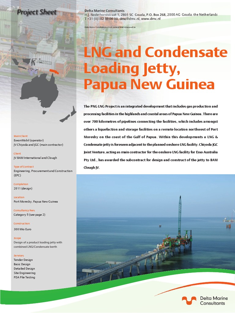 Design of a 2.4 km LNG and Condensate Loading Jetty for the PNG LNG ...