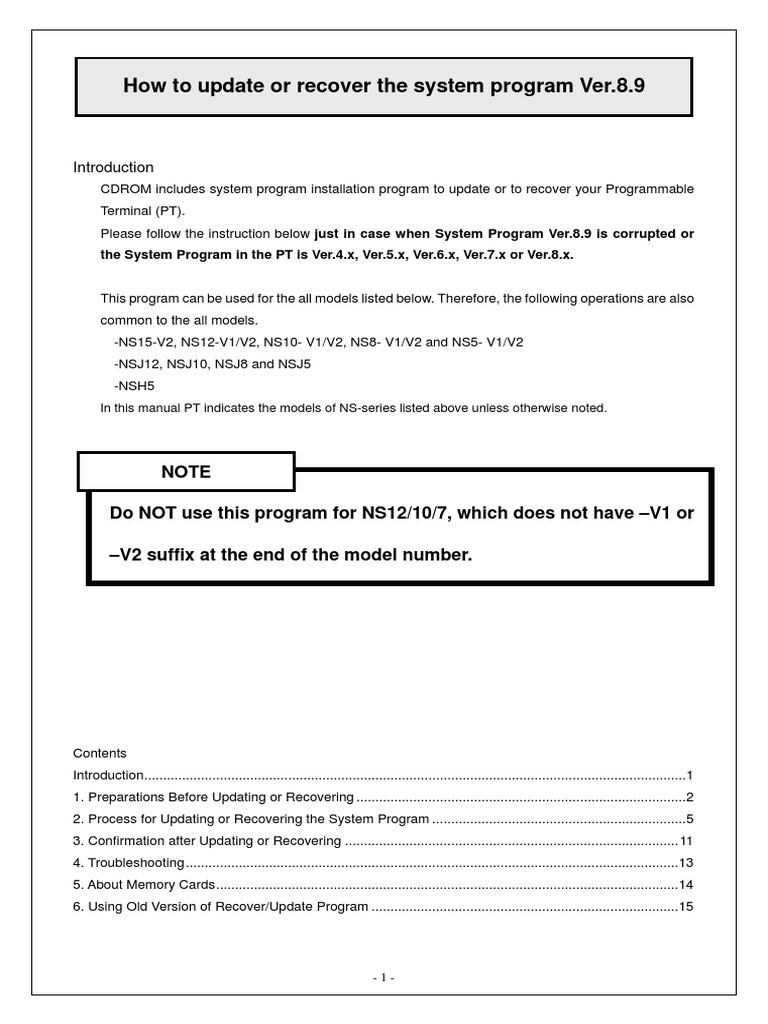 How To Recover Update | PDF | Installation (Computer Programs) | Directory (Computing)