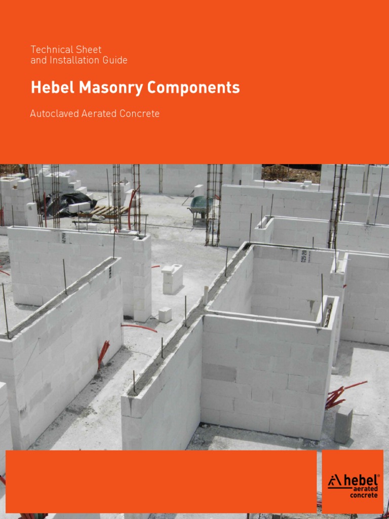 Hebel MC v09.11 | PDF | Masonry | Concrete