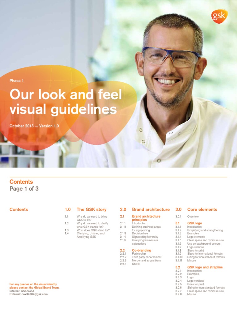 GSK New Brand Rules 2013 | PDF | Brand | Page Layout