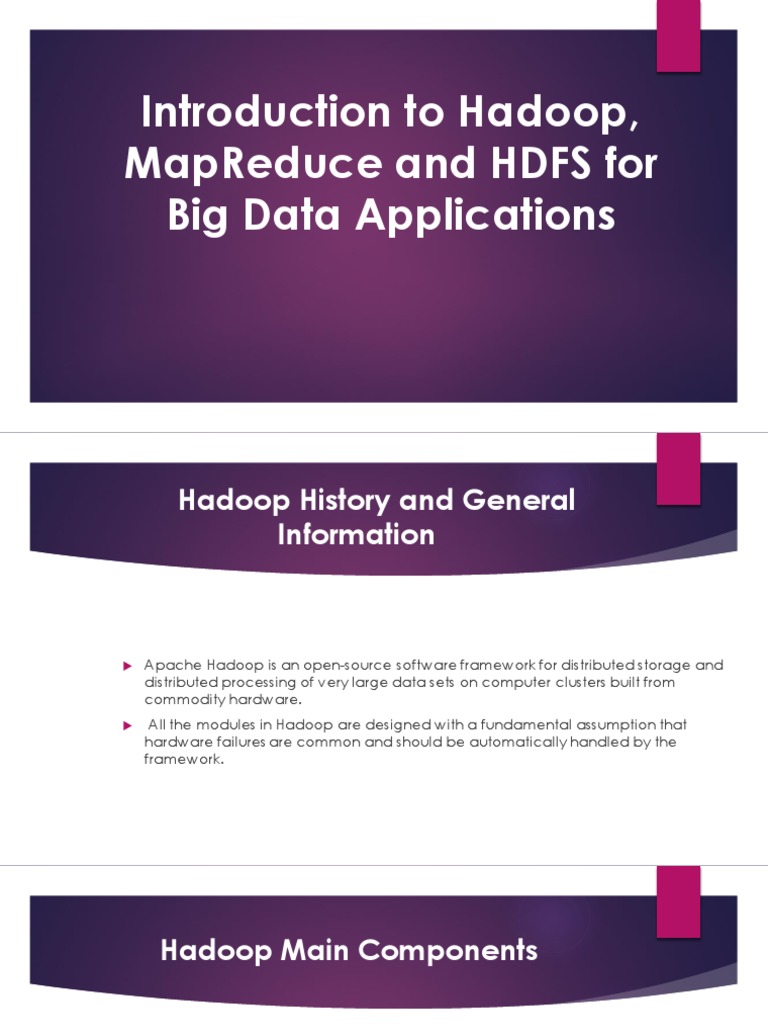 Intro Hadoop Ecosystem Components, Hadoop Ecosystem Tools | PDF ...